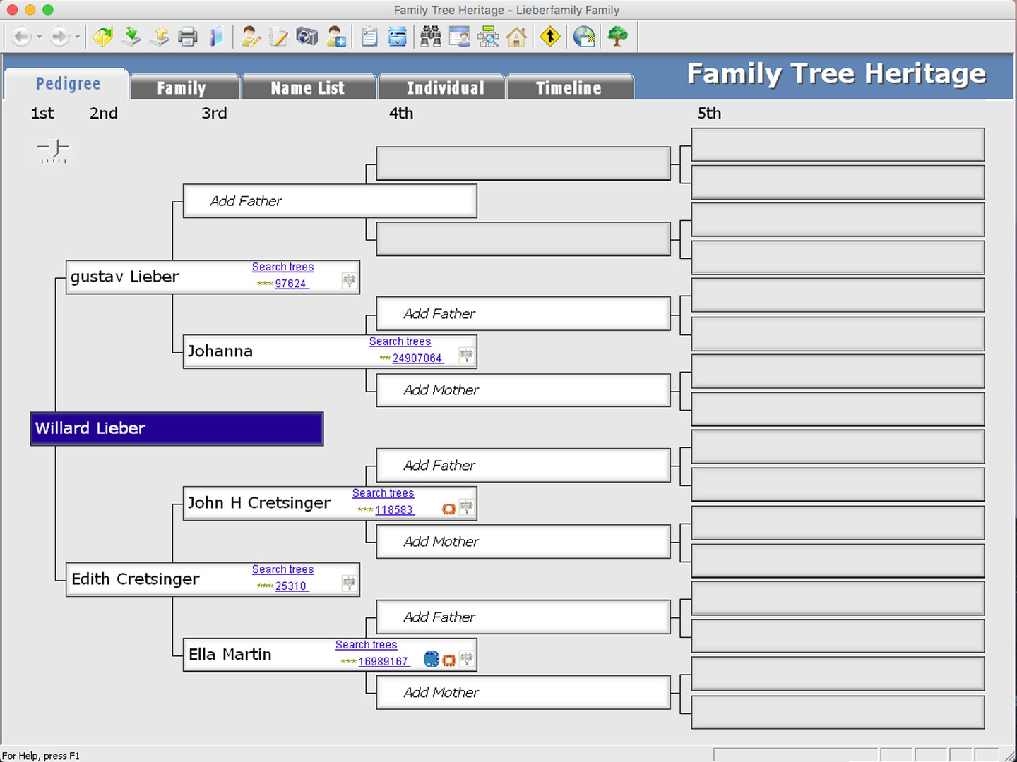 Family Tree Heritage™ Platinum 15 – Mac on Steam
