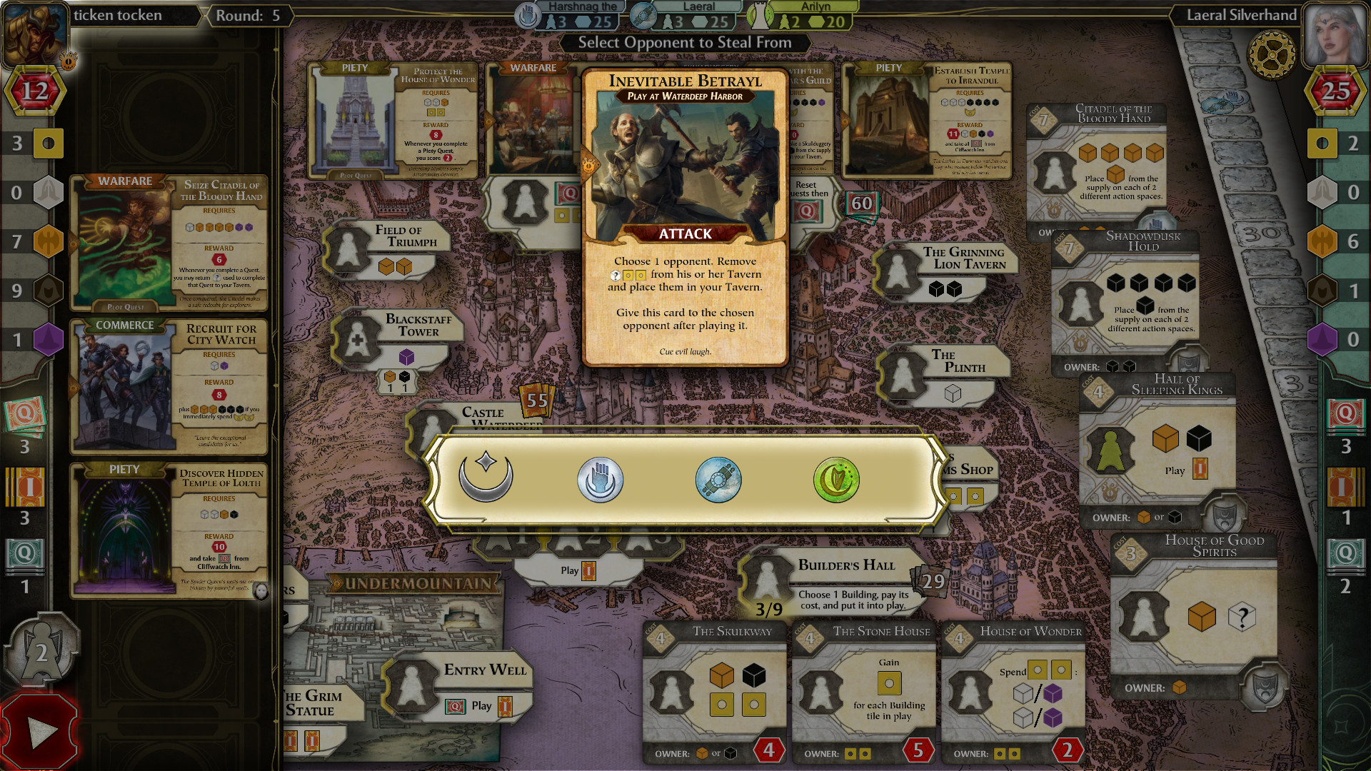 D&D Lords of Waterdeep: Undermountain expansion on Steam