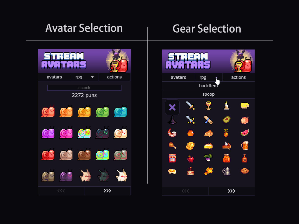 Stream Avatars on Steam