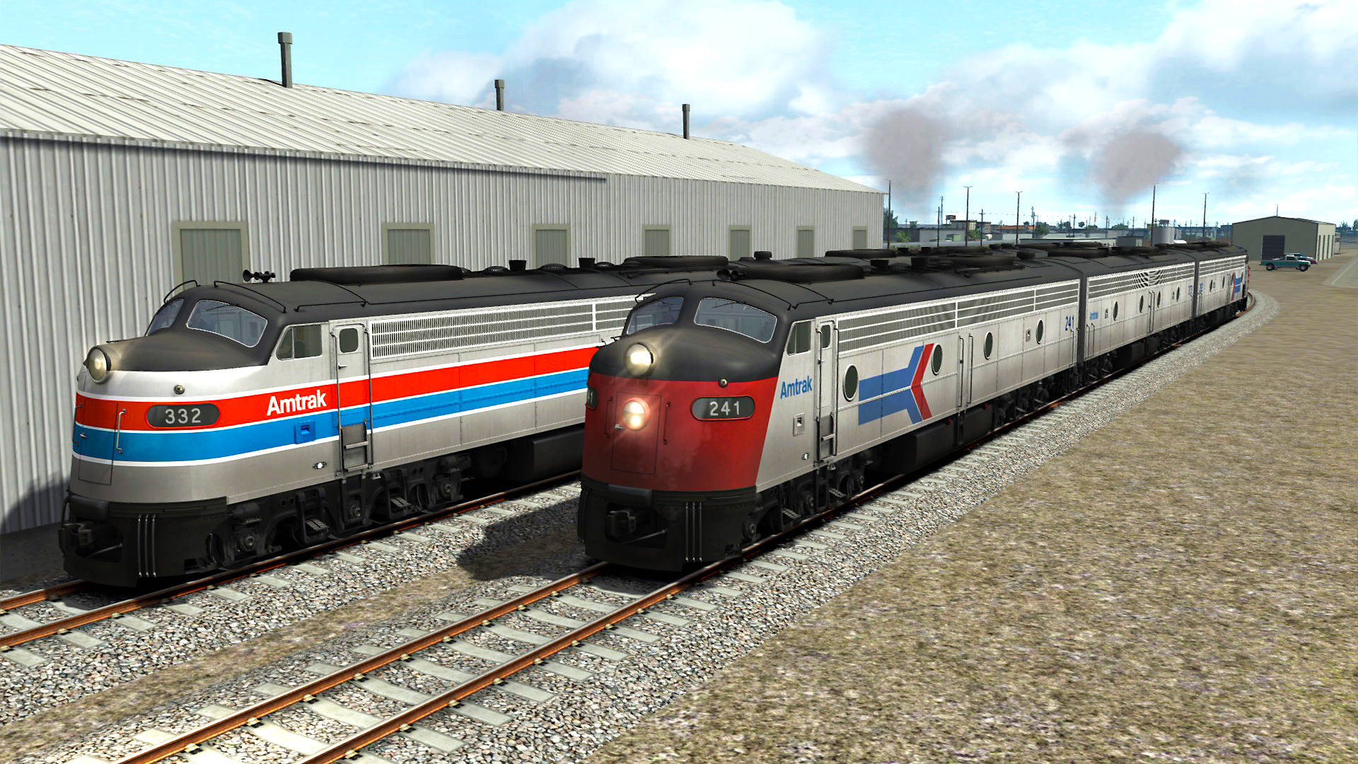 Train Simulator: Amtrak E8 Loco Add-On på Steam
