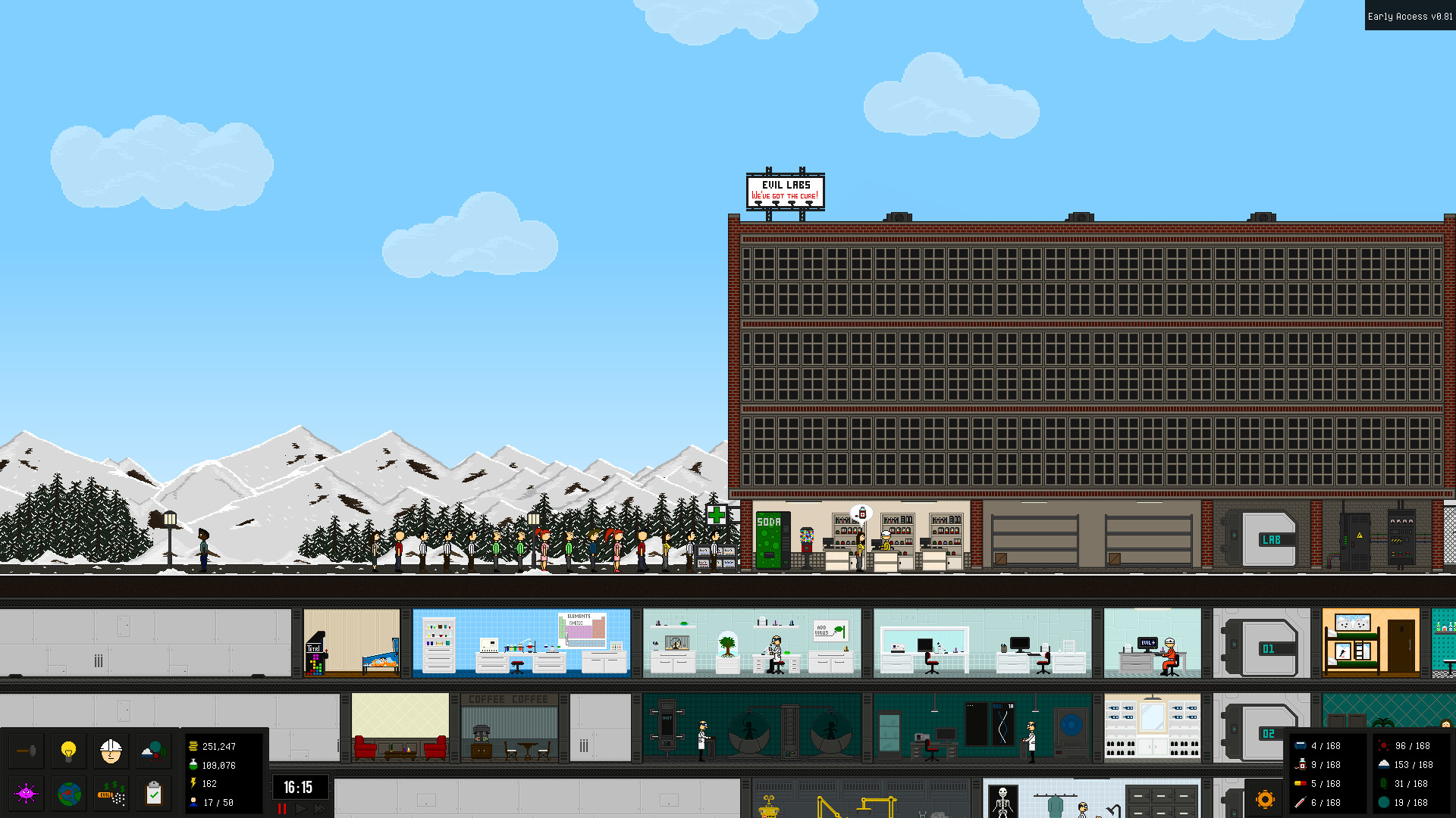 Evil Laboratory Exterior