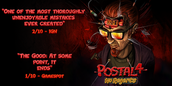 Save 60% on POSTAL 4: No Regerts on Steam