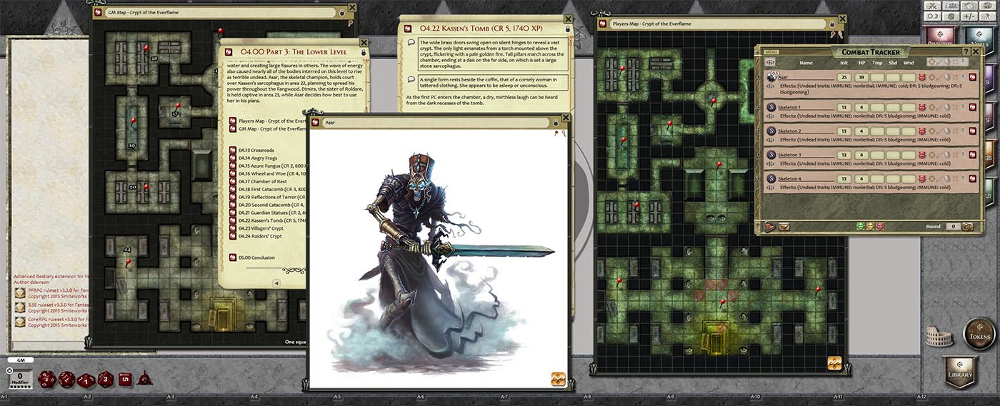 Fantasy Grounds - Pathfinder RPG - Crypt of the Everflame (PFRPG) on Steam