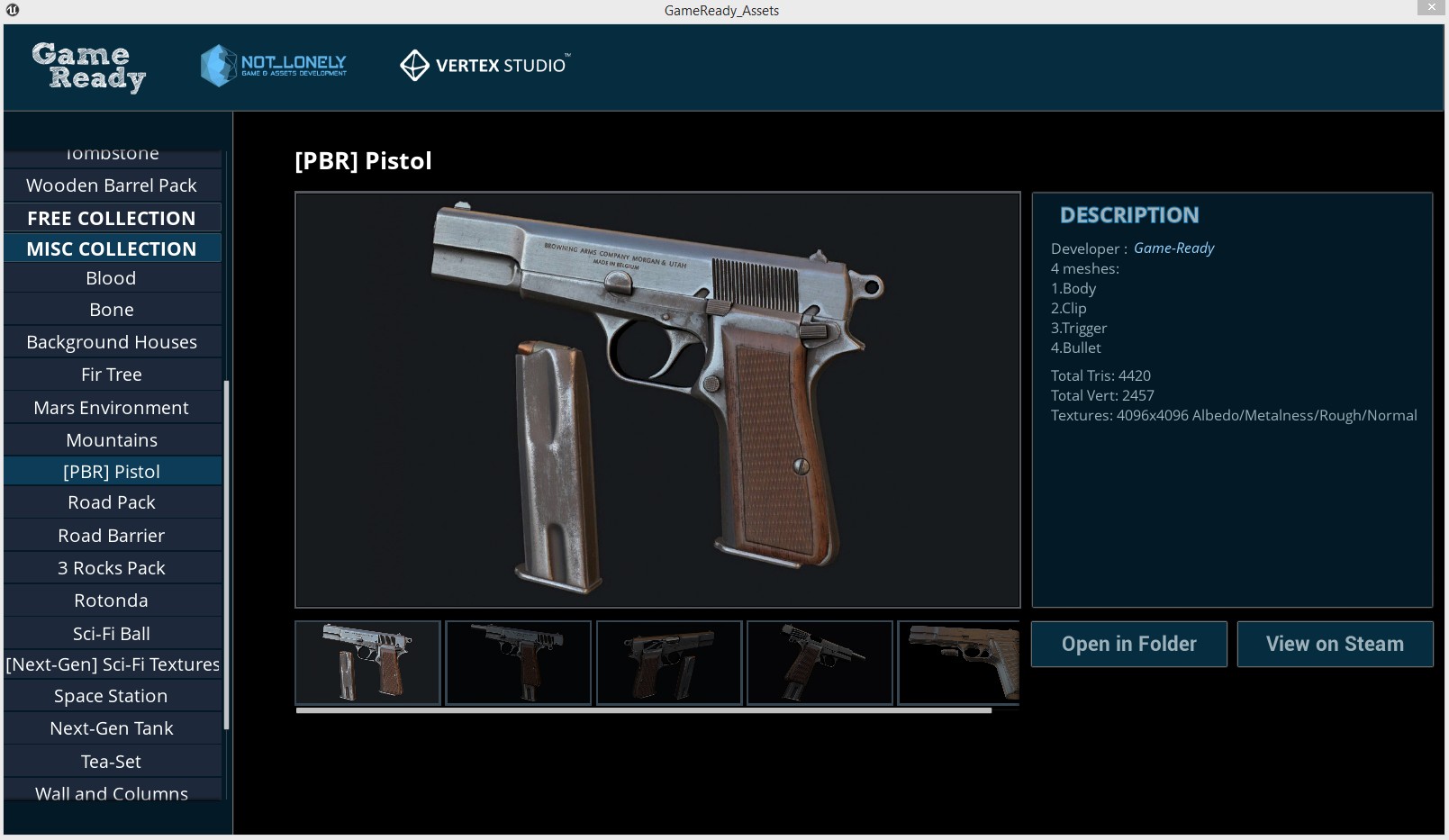 Game-Ready Assets on Steam