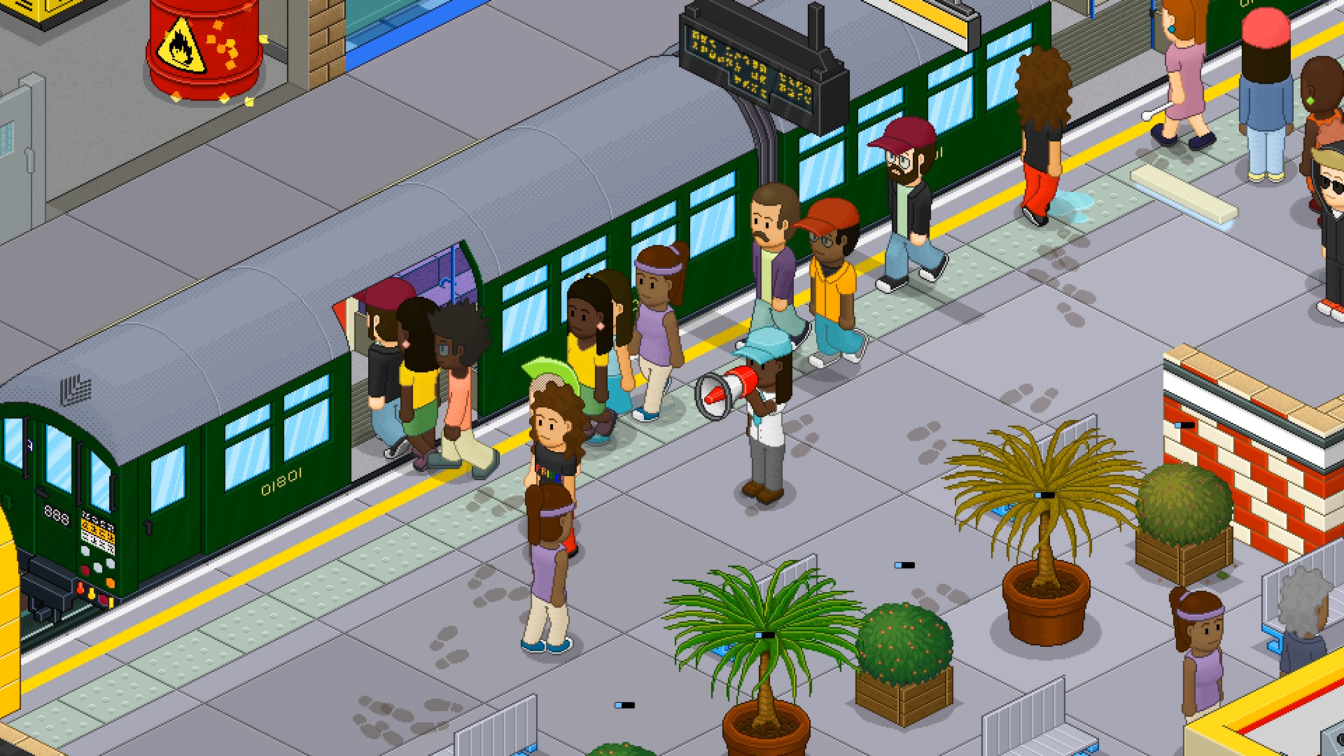 Overcrowd: A Commute 'Em Up on Steam
