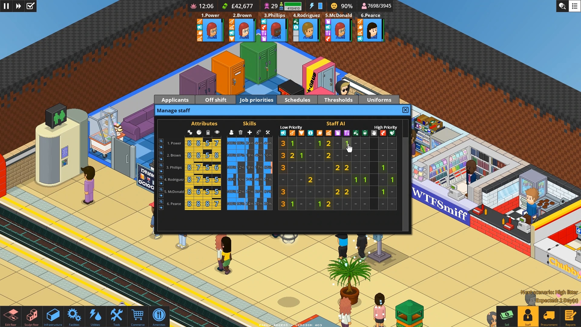 Overcrowd: A Commute 'Em Up on Steam