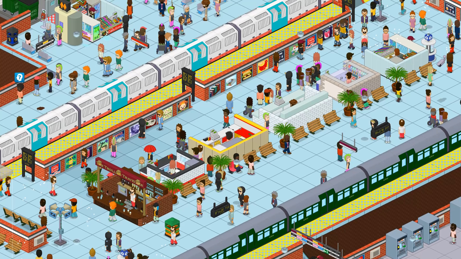 Overcrowd: A Commute 'Em Up on Steam