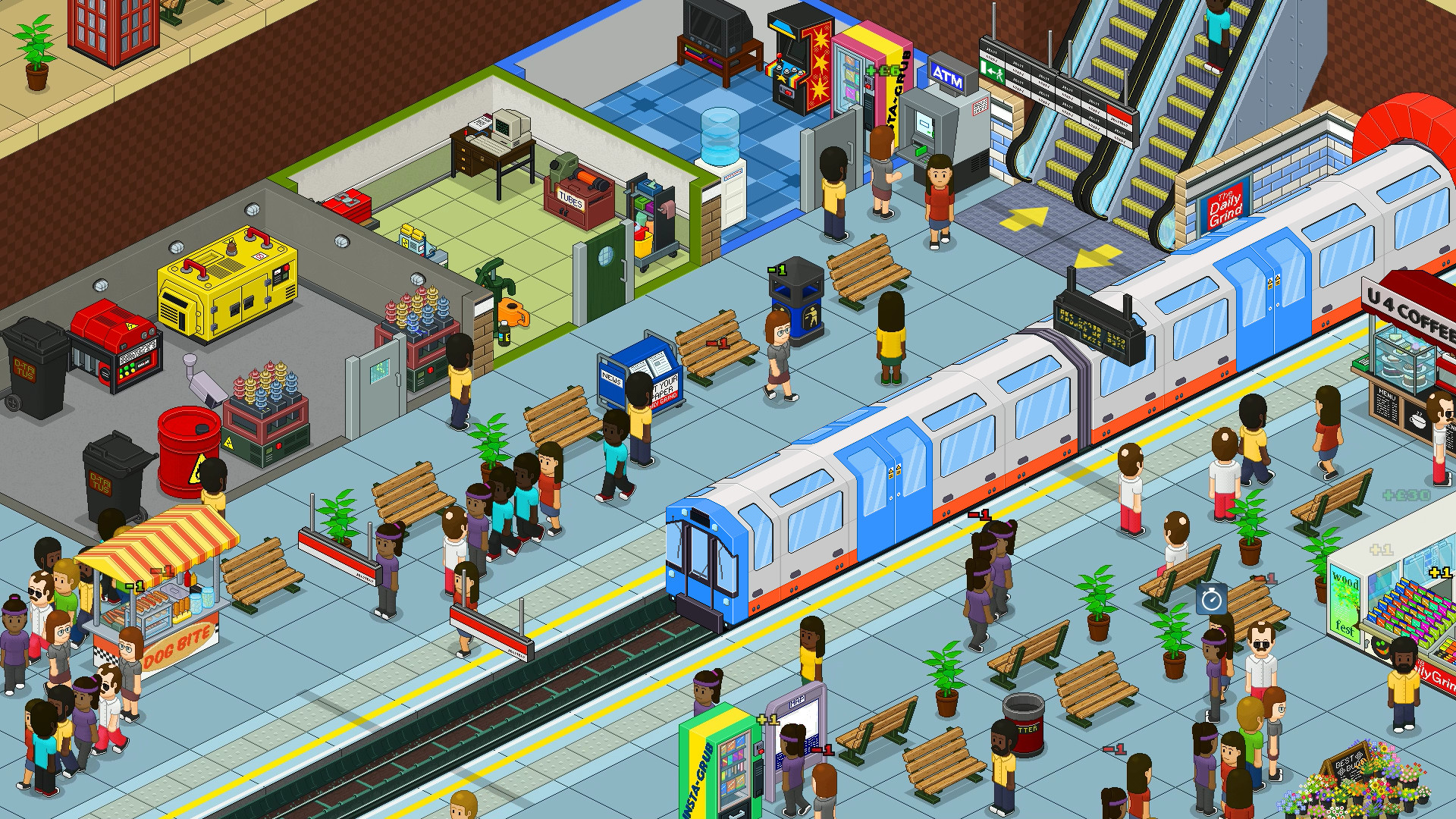 Overcrowd: A Commute 'Em Up on Steam