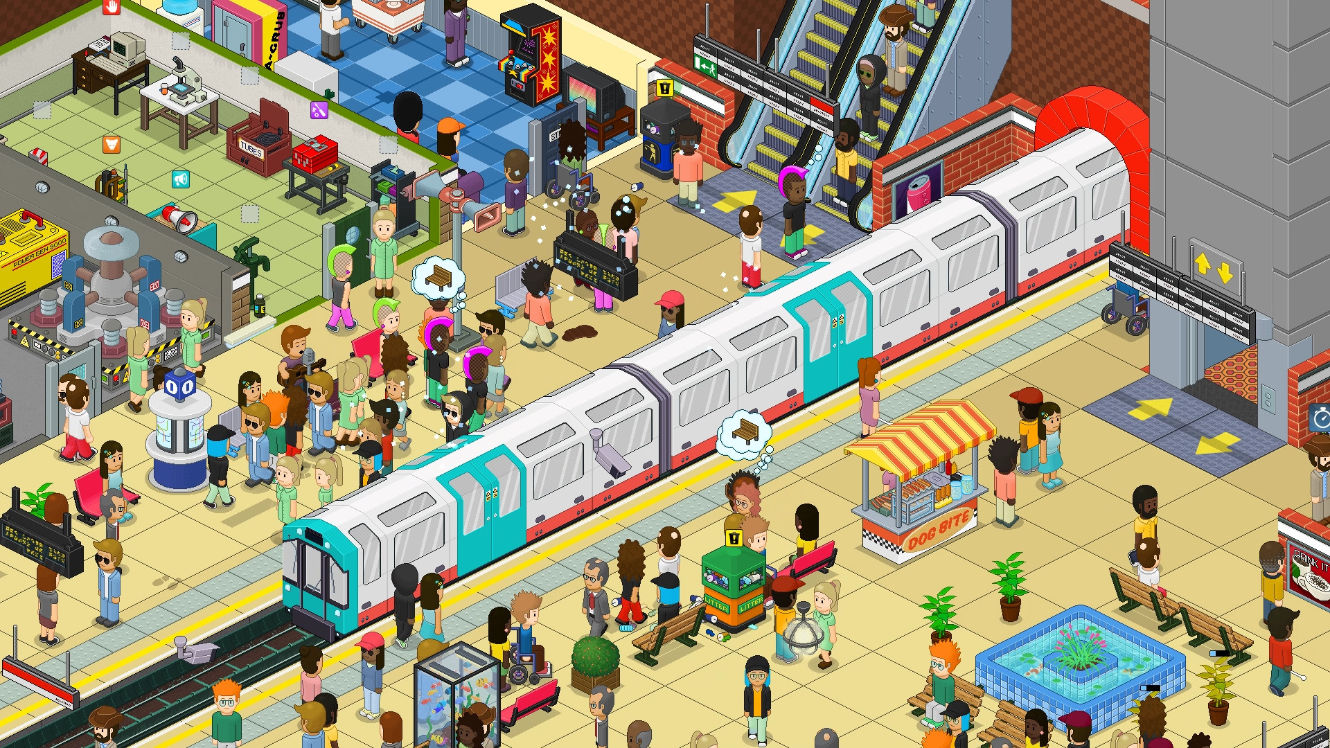 Overcrowd: A Commute 'Em Up on Steam