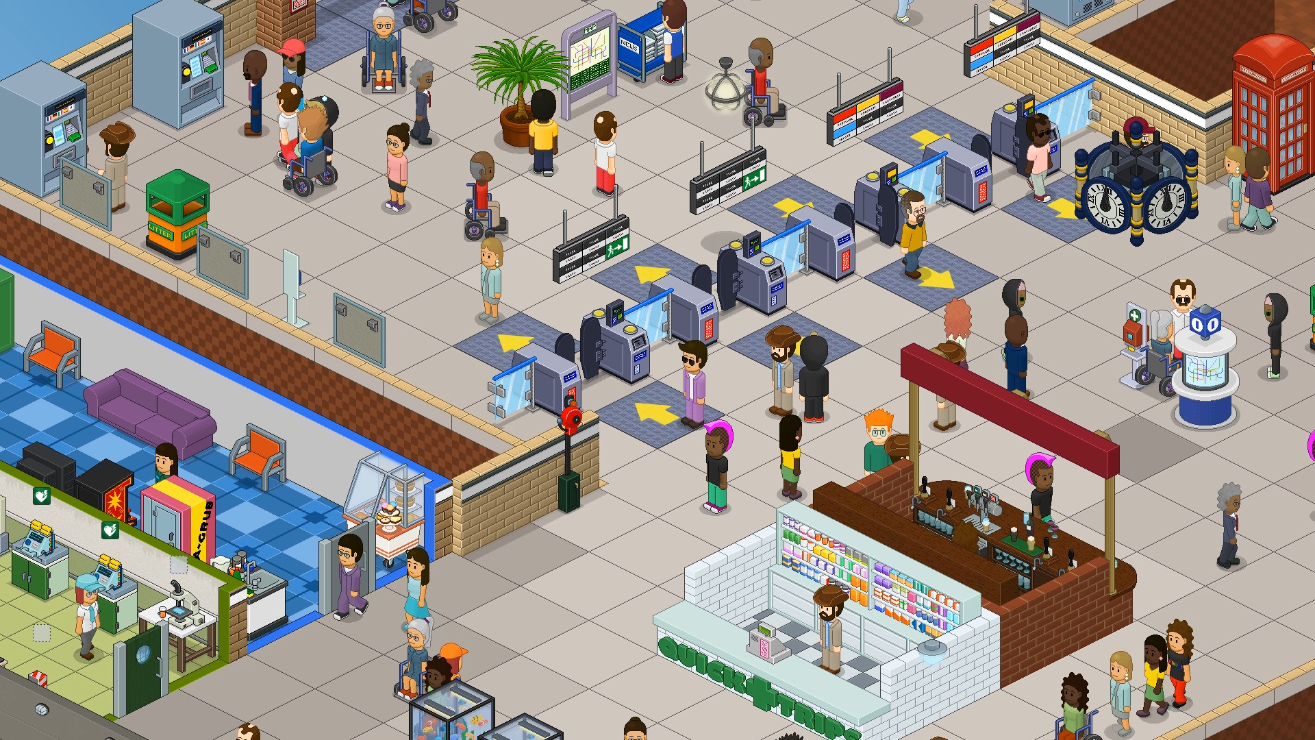 Overcrowd: A Commute 'Em Up on Steam