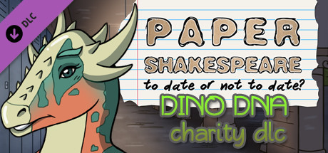 Paper Shakespeare, Charity Outfit Pack: Dino DNA on Steam