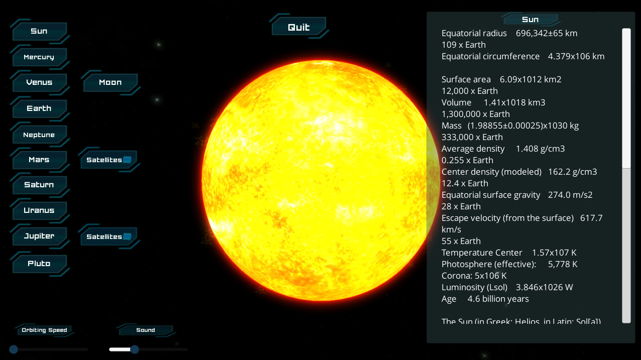 Solar System on Steam
