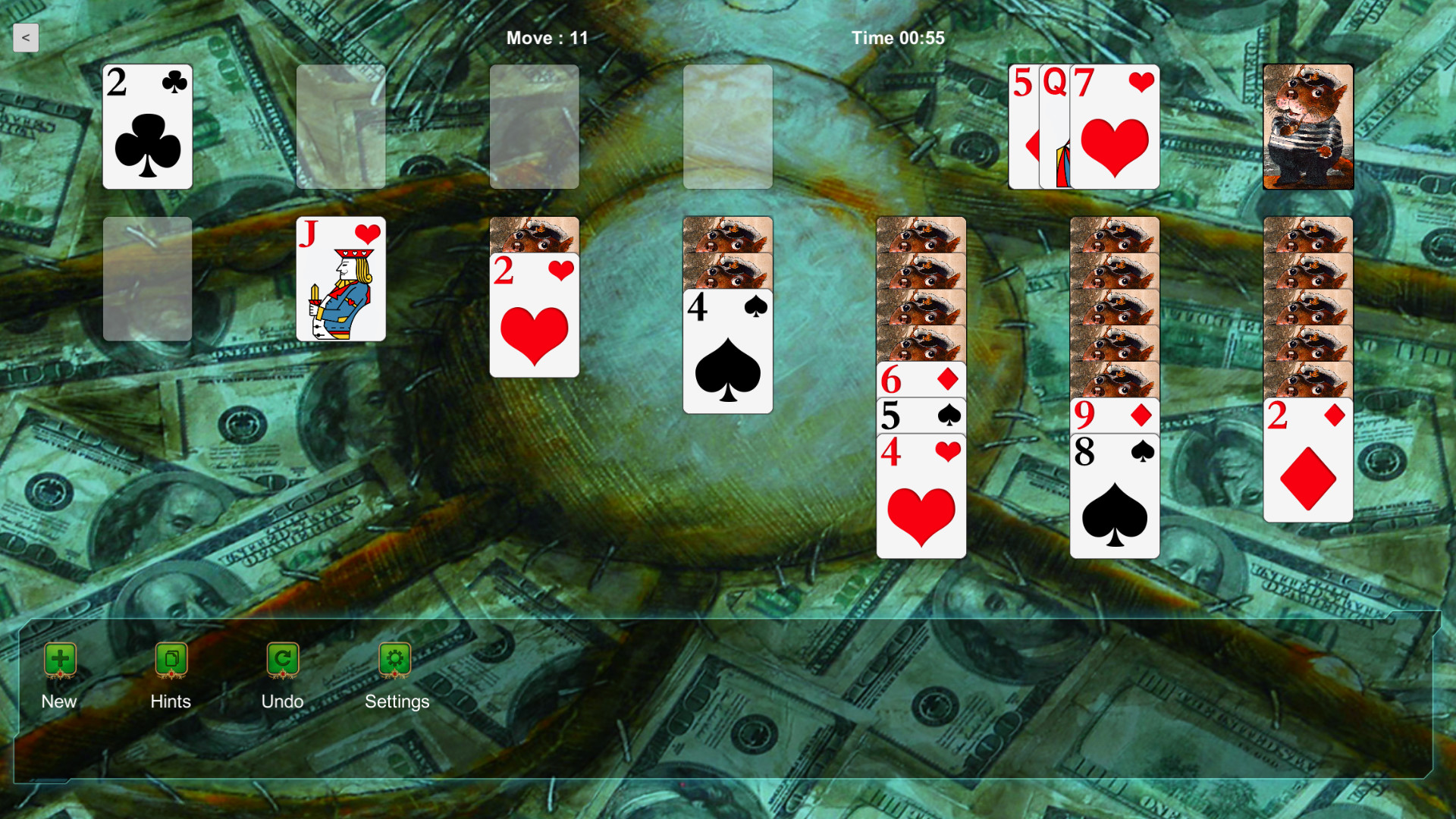 Klondike Solitaire Kings - Money Cat on Steam