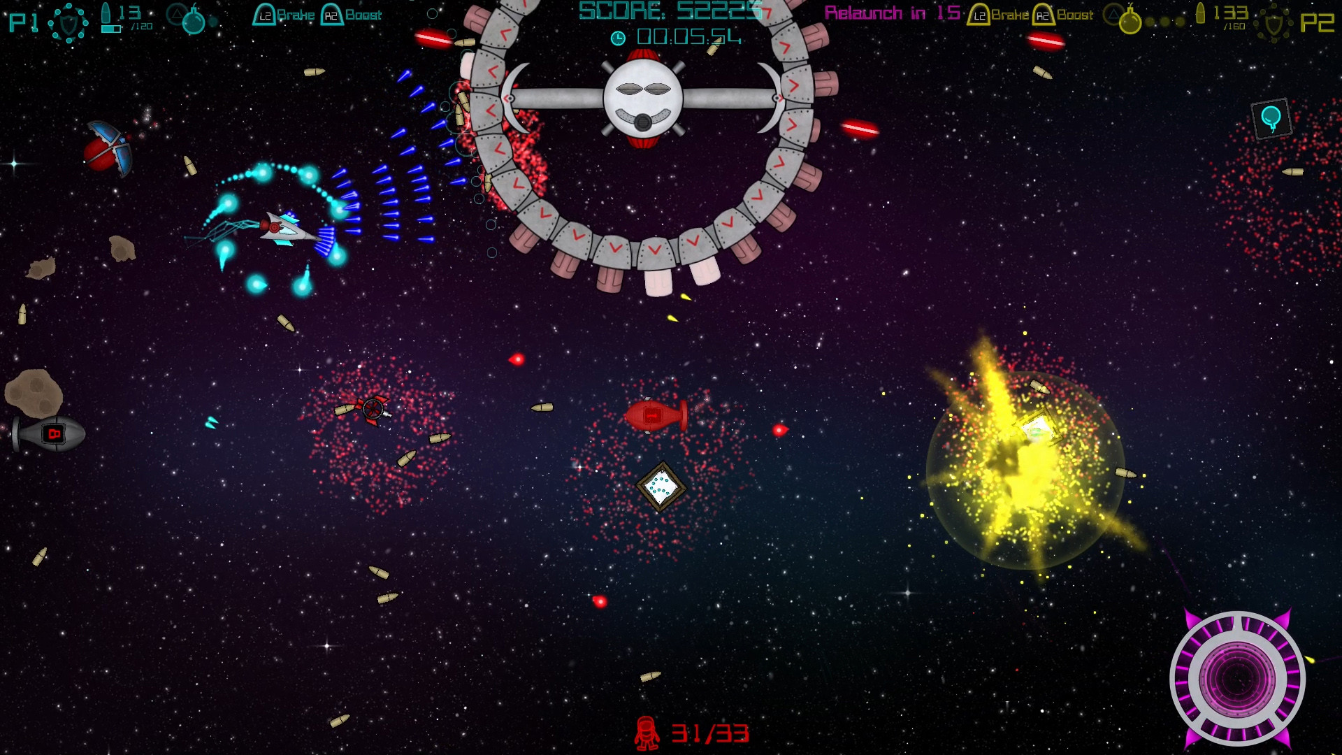 Save 50% on Super Mega Space Blaster Special Turbo on Steam