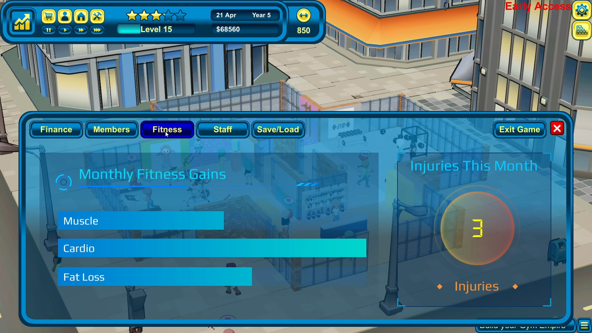 Gym Empire - Gym Tycoon Sim Management on Steam