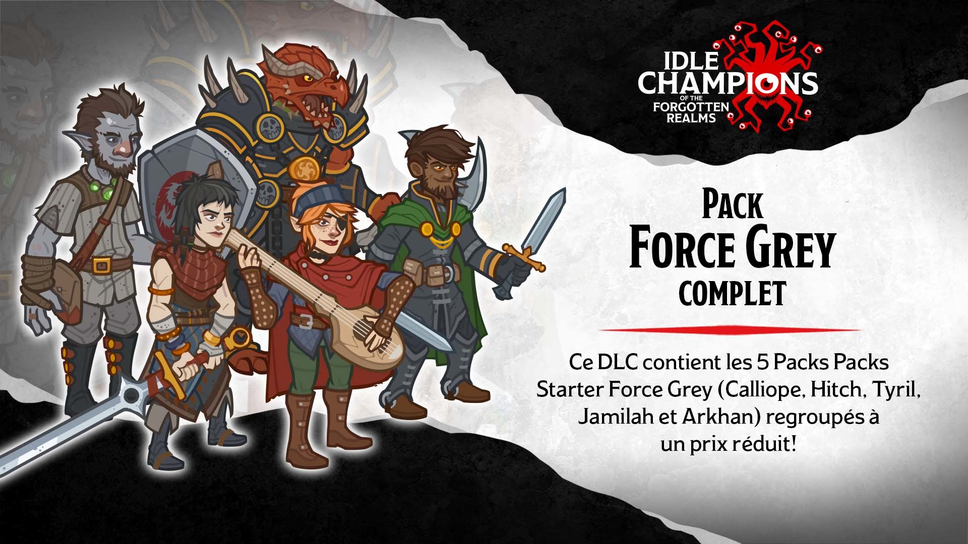 Pack Force Grey complet sur Steam