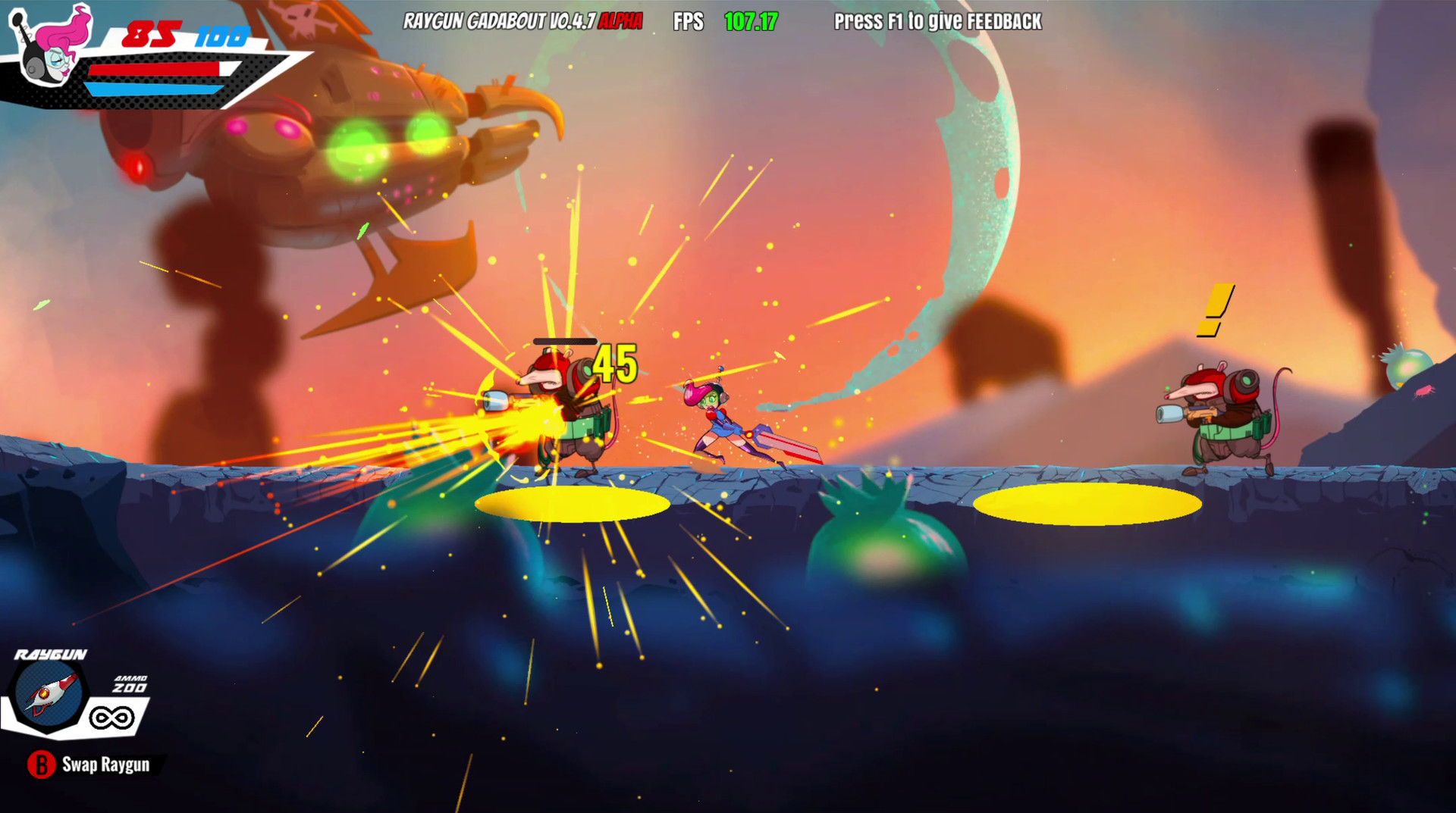 Raygun Gadabout บน Steam