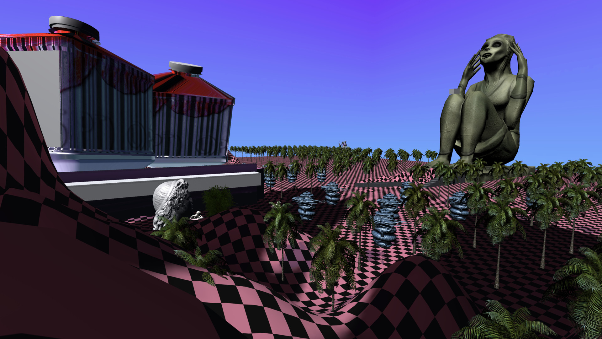 Vaporwave Simulator on Steam
