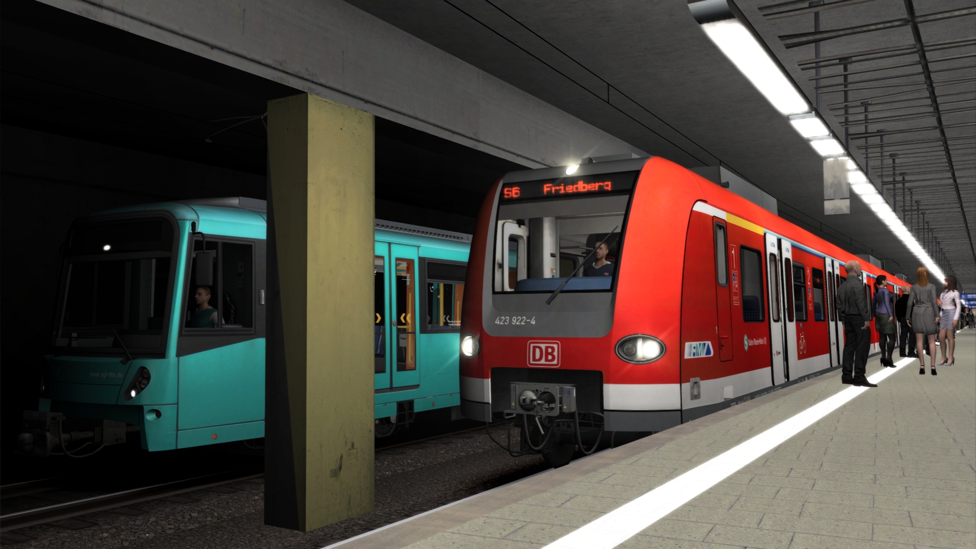 Train Simulator: Frankfurt S-Bahn Rhein Main Route Add-On on Steam