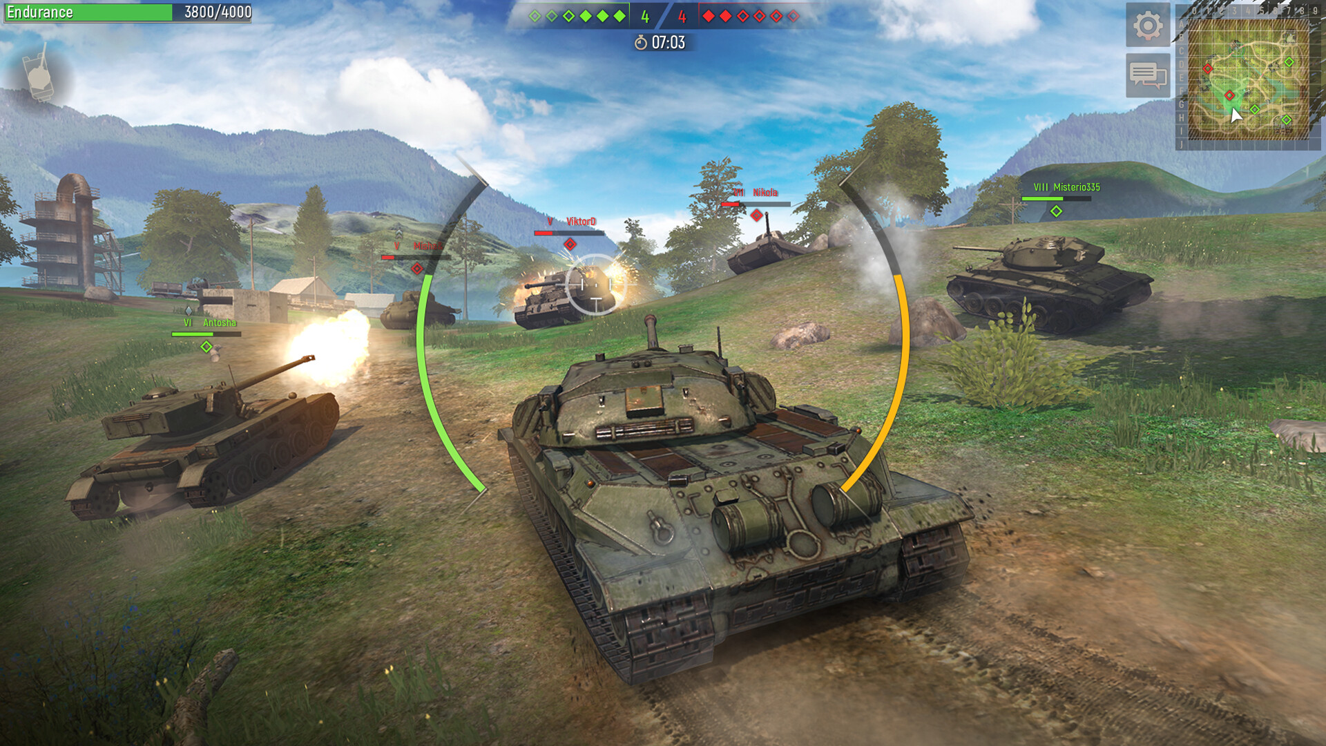 Battle Tanks: Lendas da Segunda Guerra Mundial no Steam