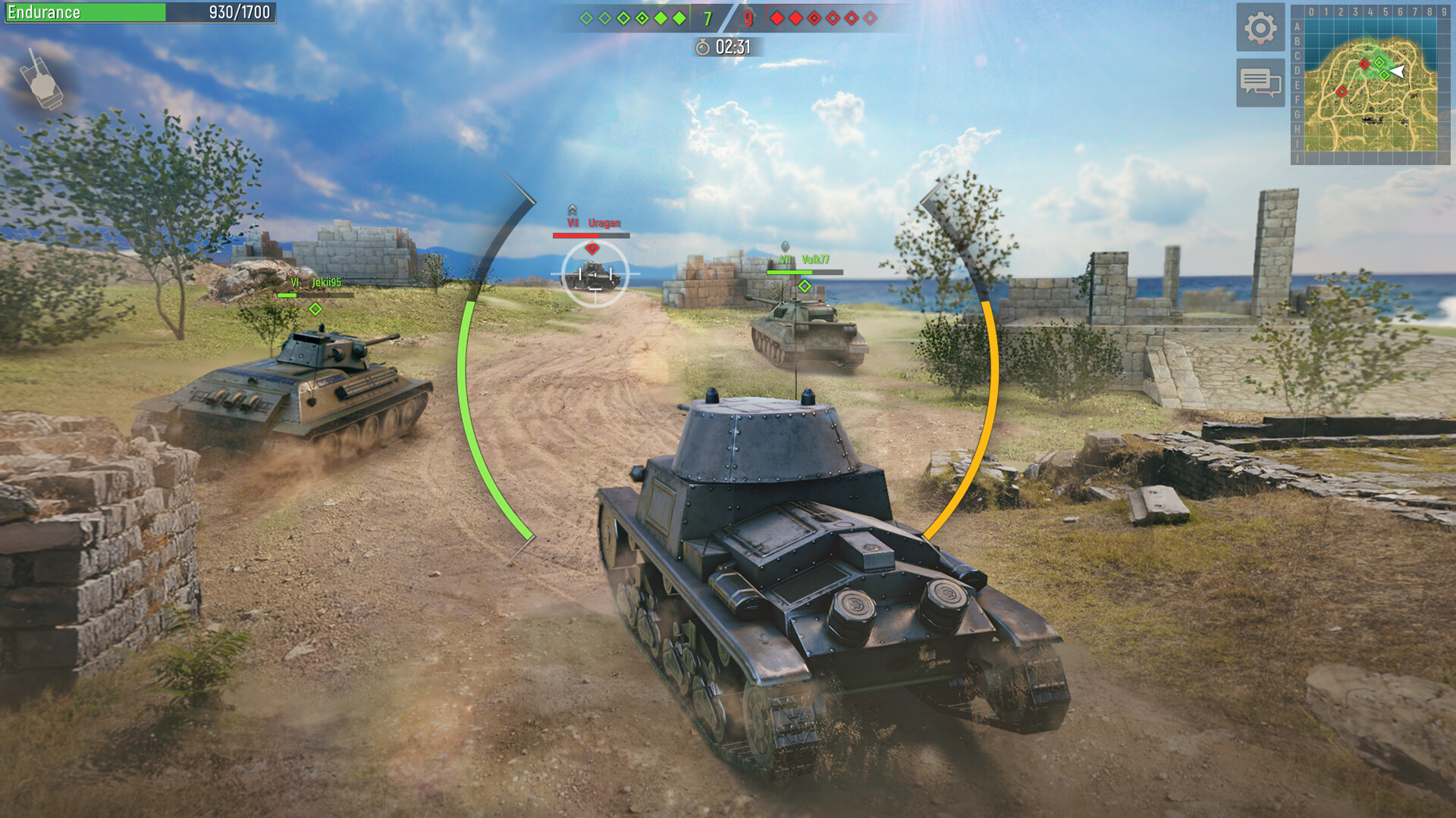 Battle Tanks: Lendas da Segunda Guerra Mundial no Steam
