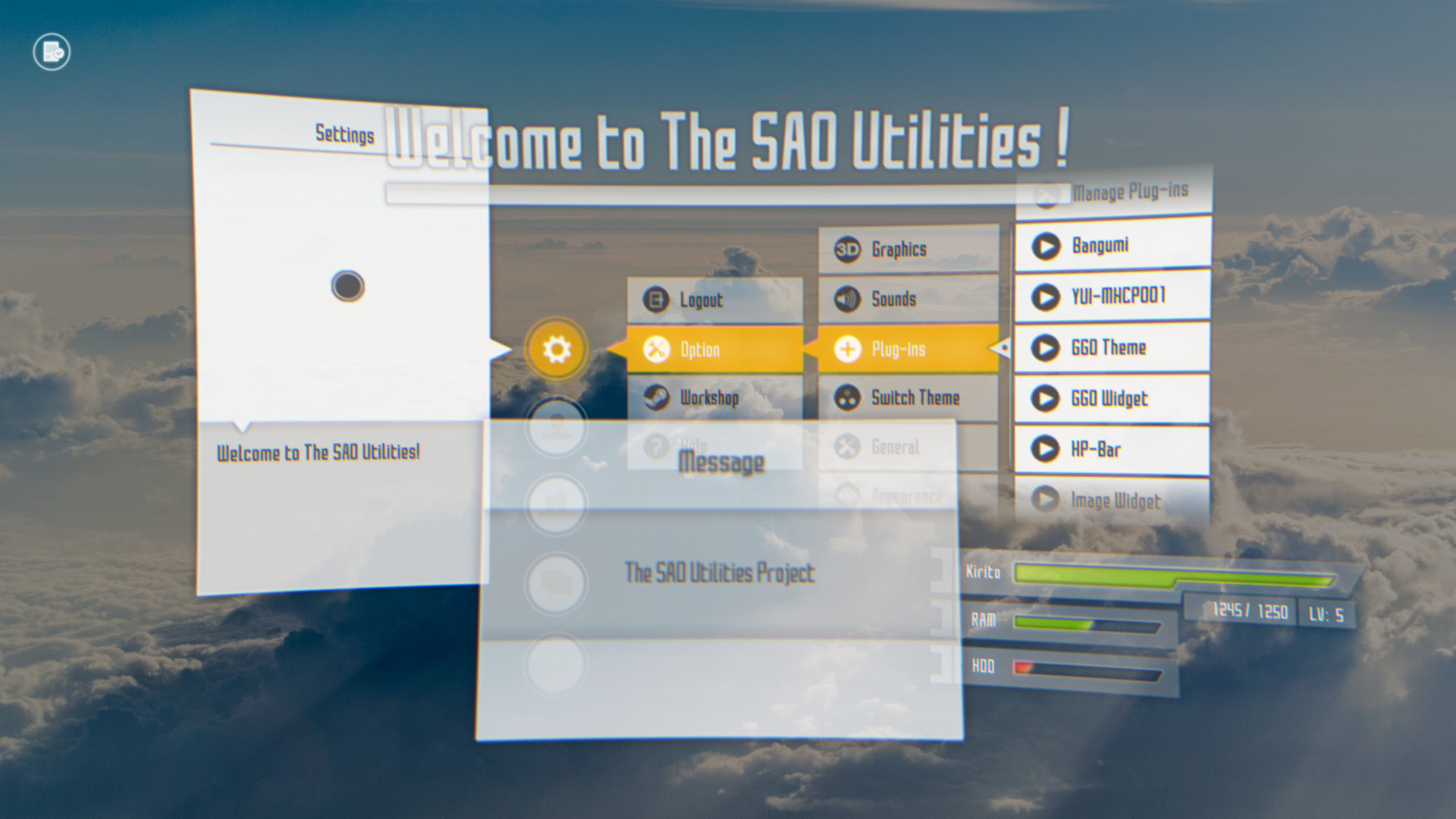 SAO Utils: Beta on Steam