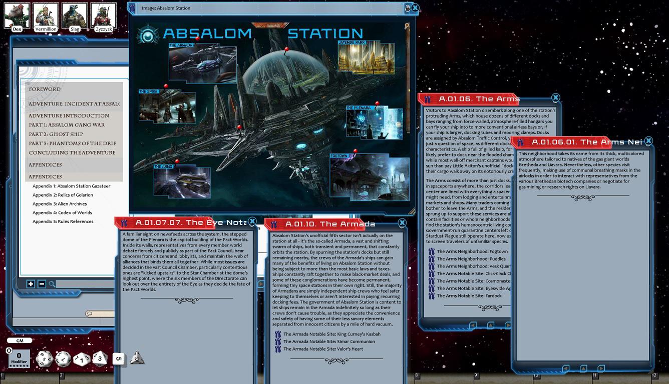 Fantasy Grounds - Starfinder RPG - Dead Suns AP 1: Incident at Absalom ...