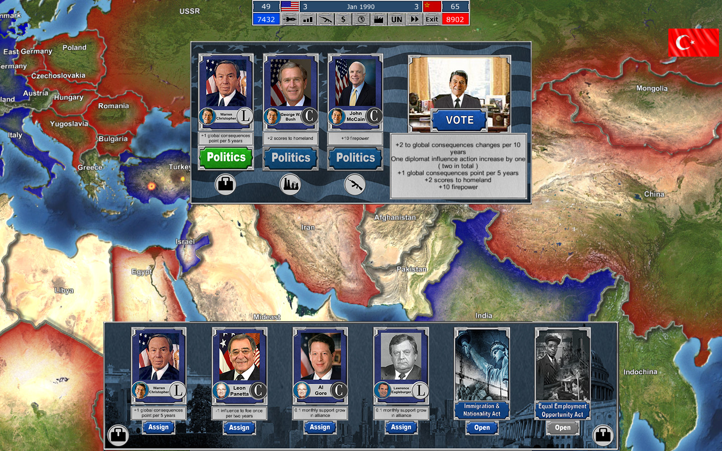 Politics - TCWE on Steam