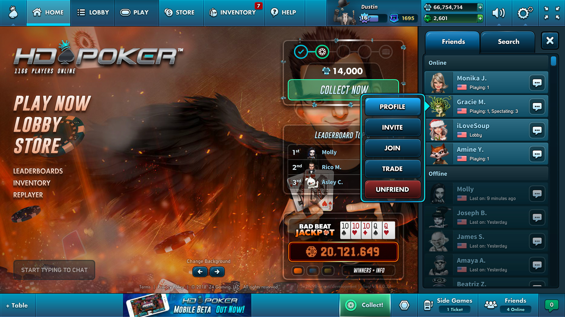 HD Poker: Texas Hold'em on Steam