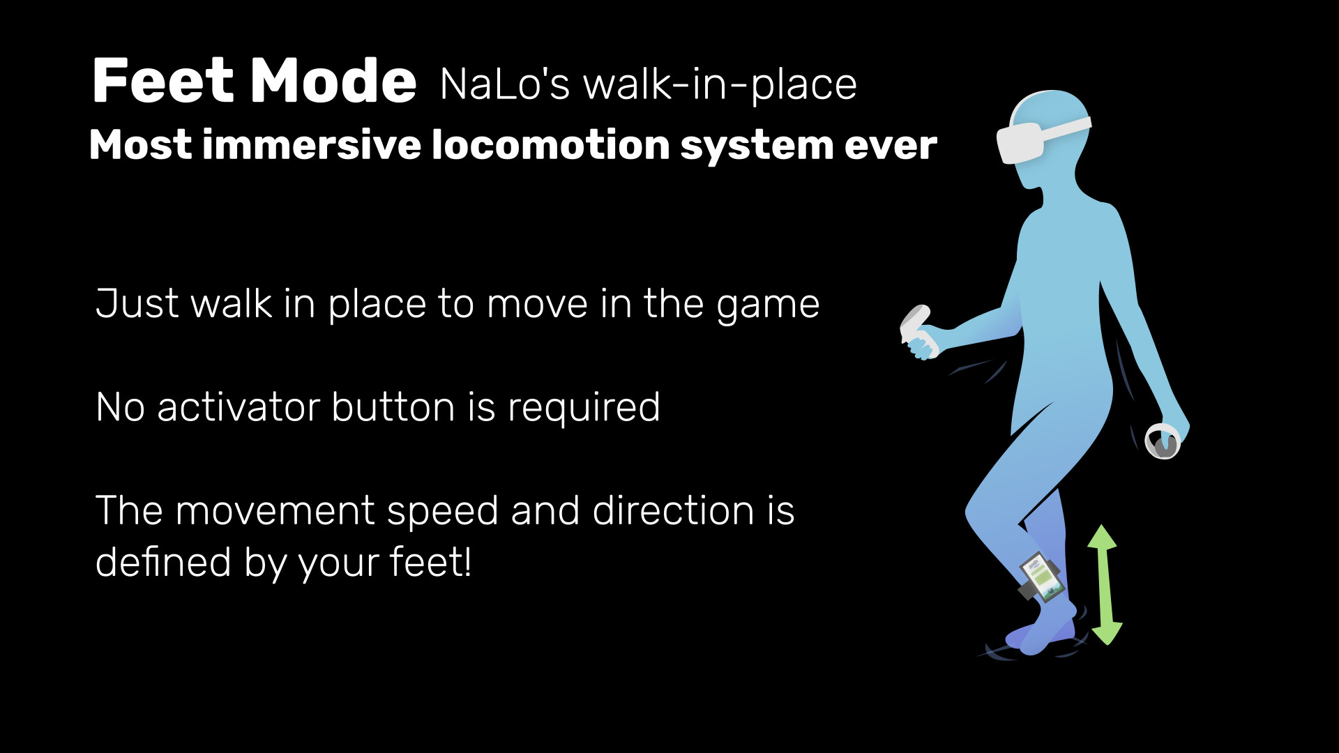 Natural Locomotion on Steam