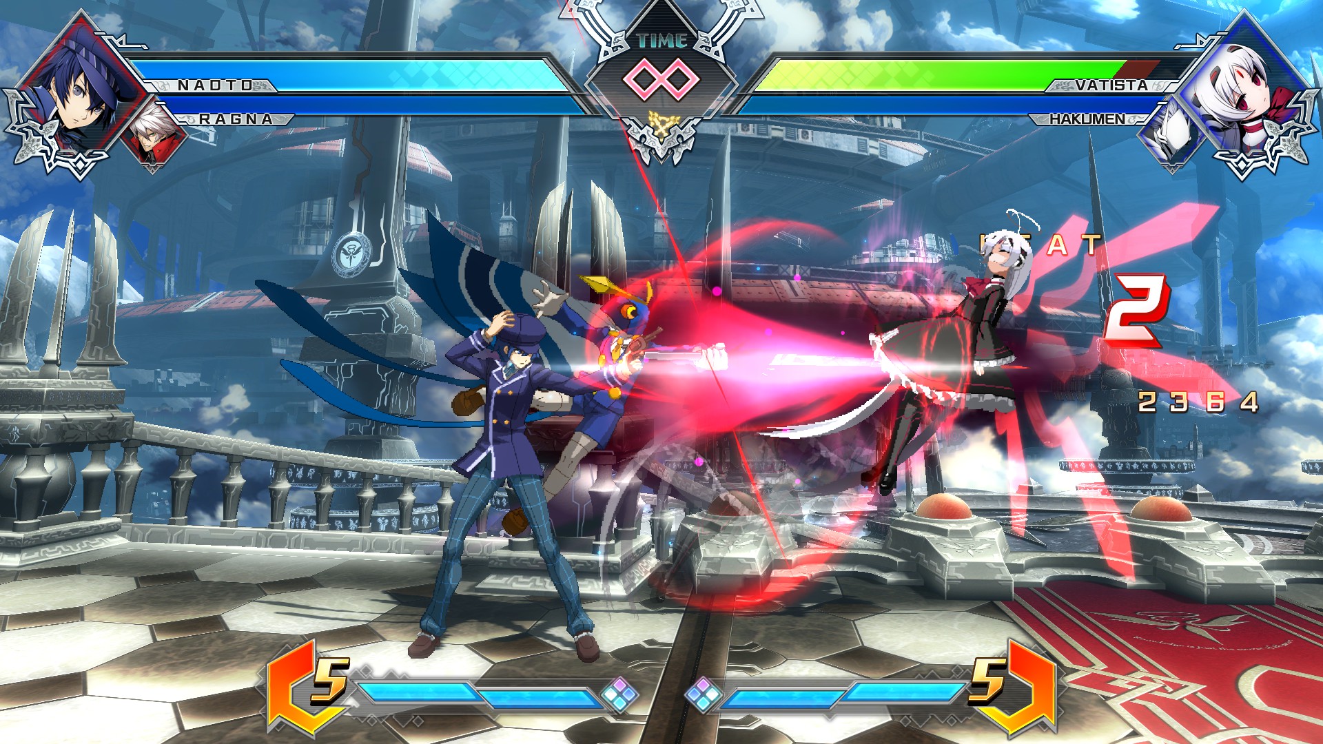 BBTAG DLC Character Pack Vol.3 - Hakumen/NaotoShirogane/Vatista on Steam