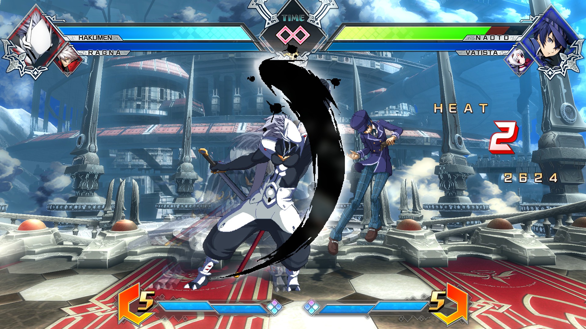 BBTAG DLC Character Pack Vol.3 - Hakumen/NaotoShirogane/Vatista on Steam