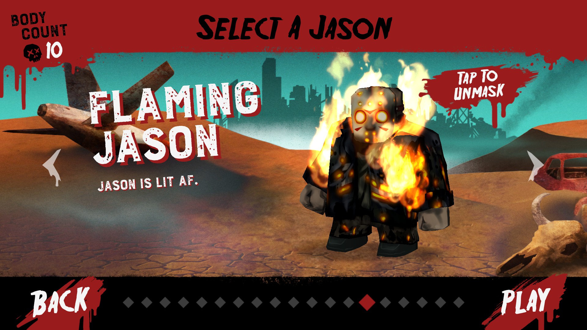 Friday the 13th: Killer Puzzle - Flaming Jason on Steam