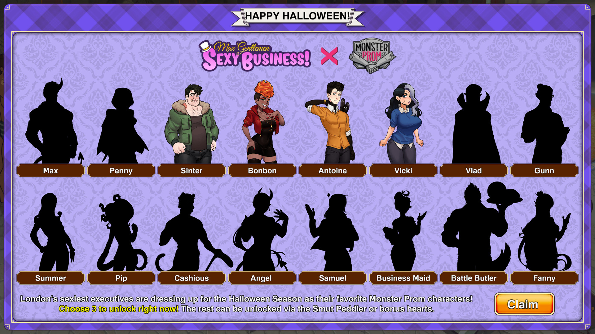 Save 50% on Max Gentlemen Sexy Business! on Steam