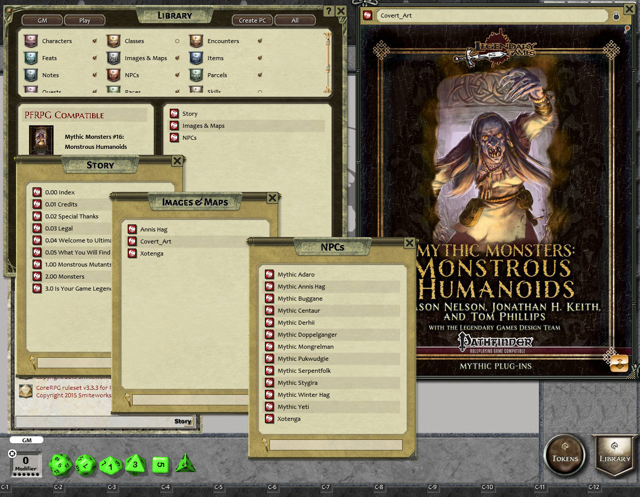 Fantasy Grounds - Mythic Monsters Monstrous Humanoids (PFRPG) di Steam