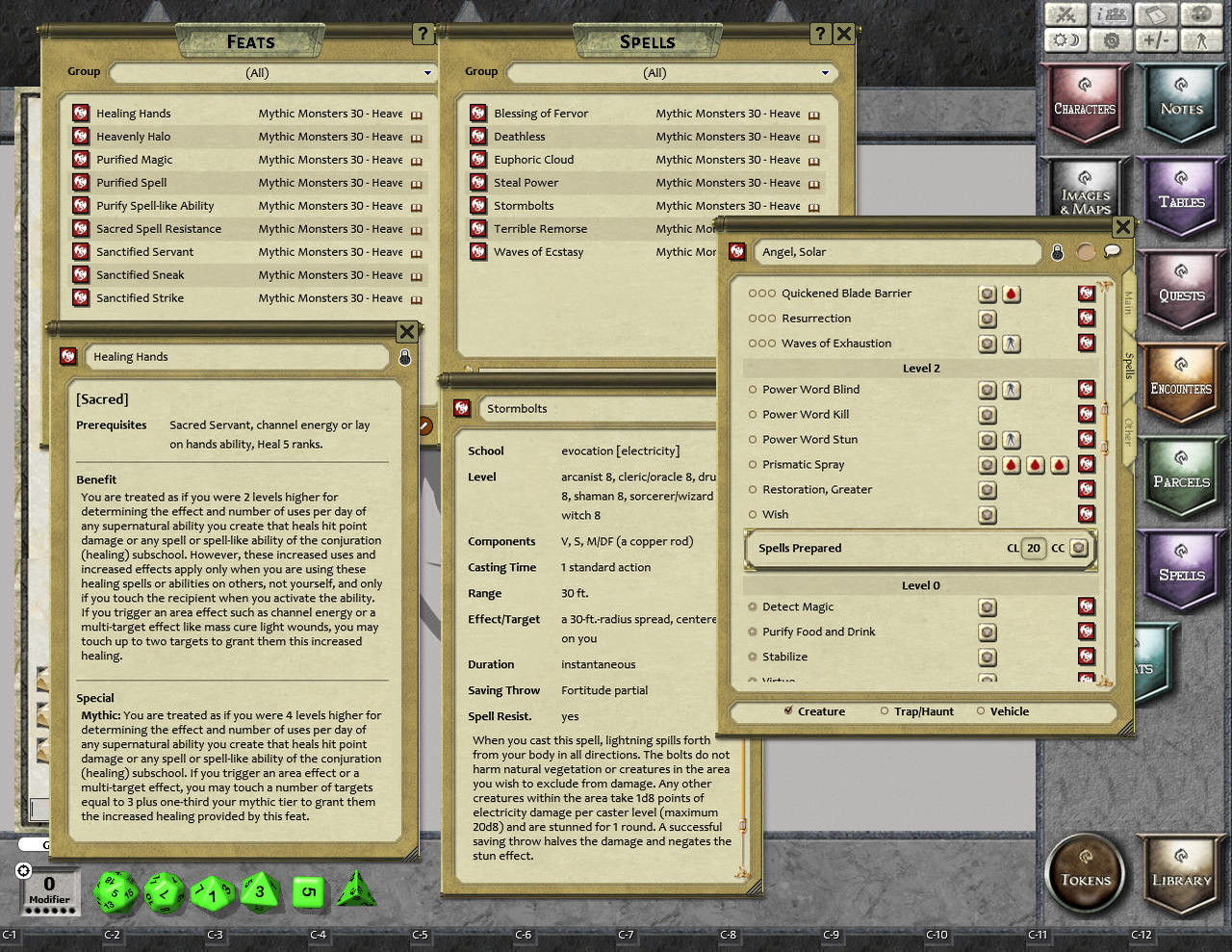 Fantasy Grounds - Mythic Monsters #30: Heavenly Host (PFRPG) on Steam