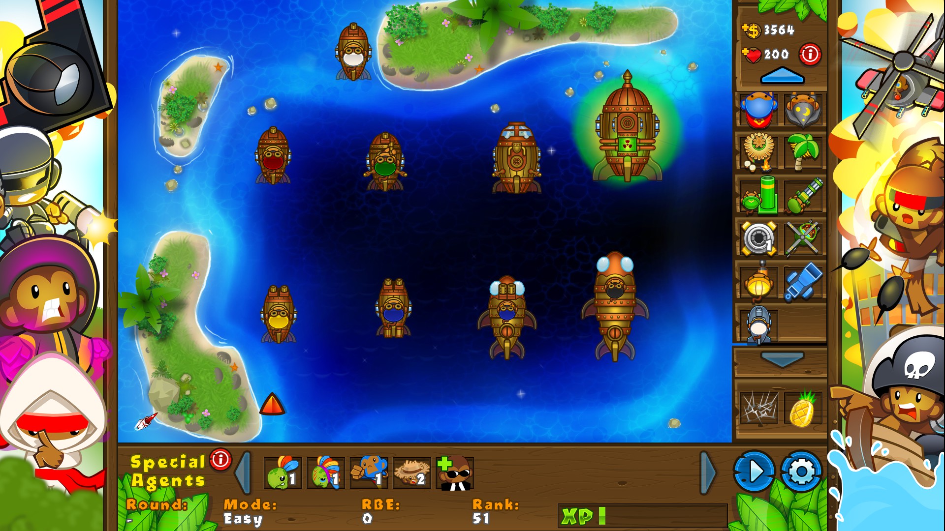 Bloons TD 5 - Steampunk Monkey Sub Skin on Steam