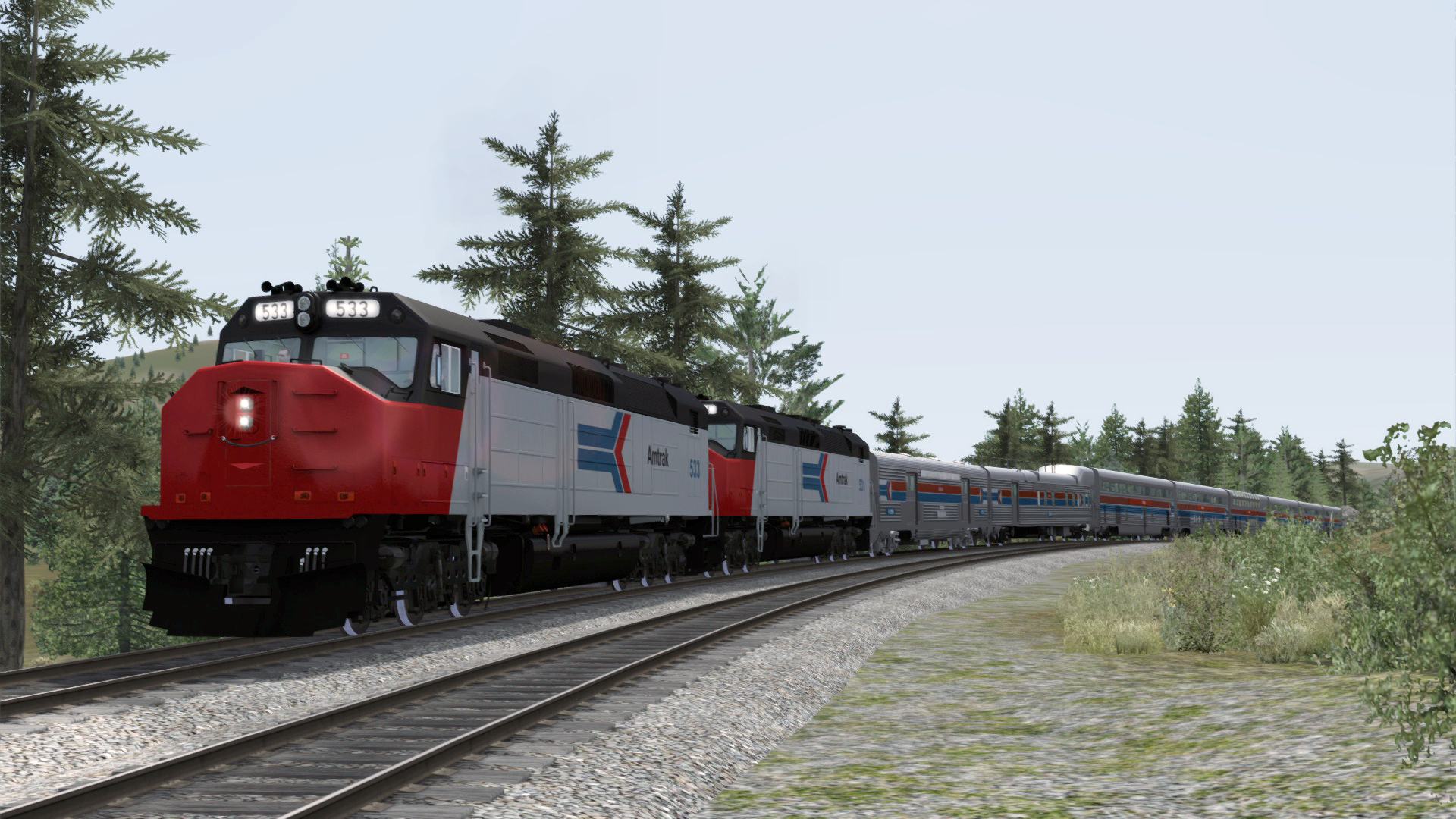 Train Simulator: Amtrak SDP40F Loco Add-On on Steam