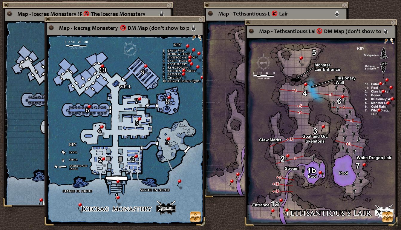 Fantasy Grounds - A10: Icecrag Monastery (5E) on Steam
