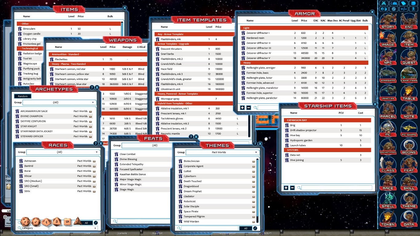 Fantasy Grounds - Starfinder RPG - Pact Worlds (SFRPG) on Steam