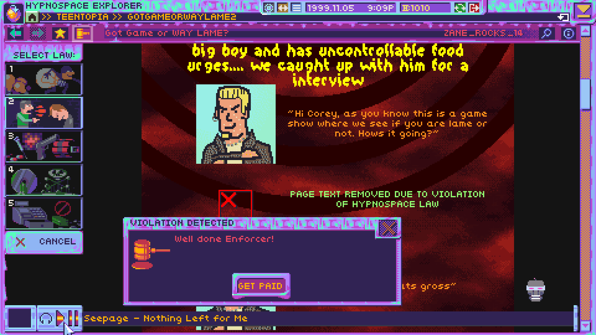 Hypnospace Outlaw on Steam