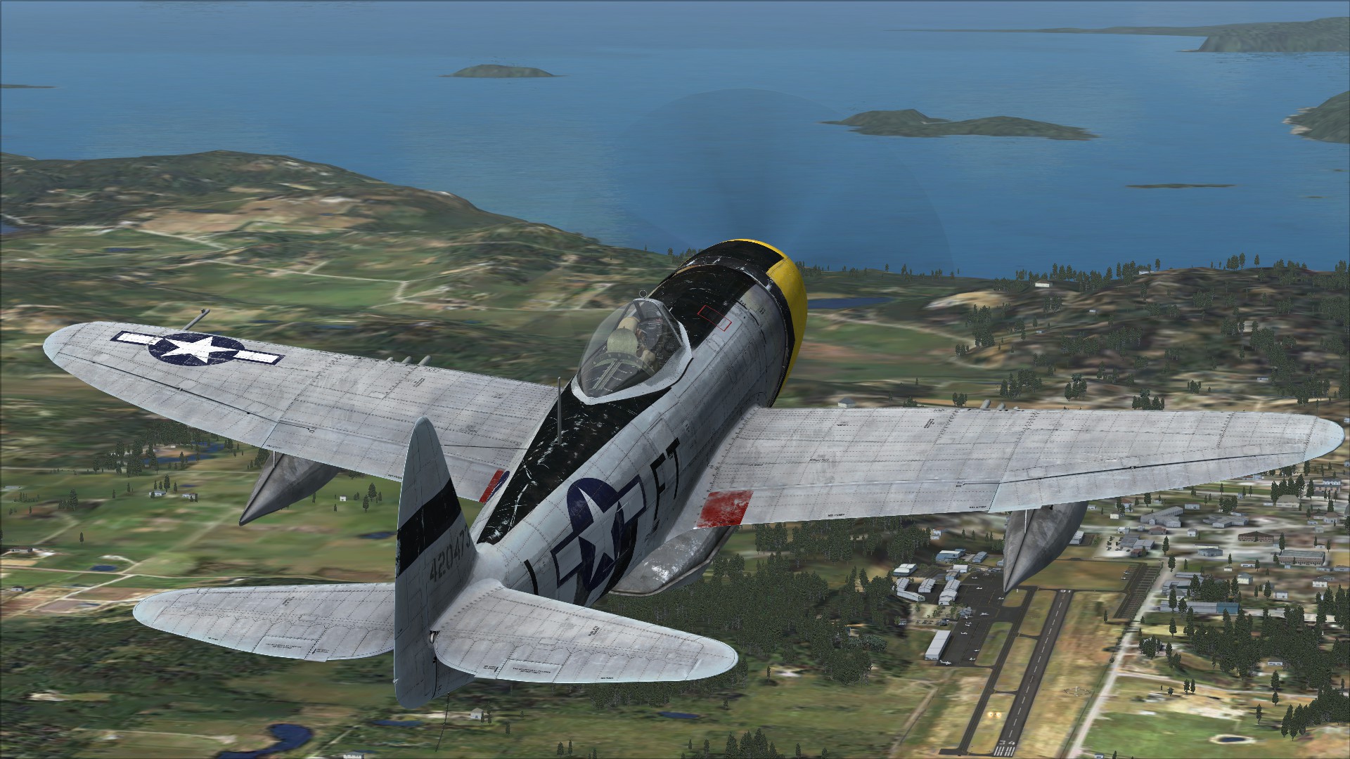 FSX Steam Edition: Republic P-47D Thunderbolt Add-On on Steam