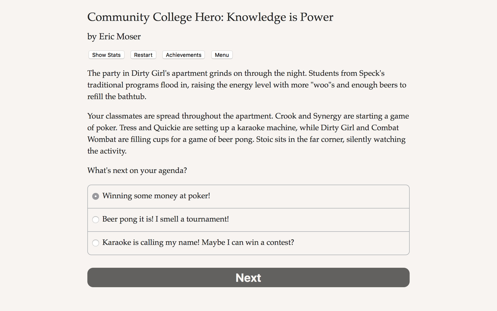 Community College Hero: Knowledge is Power on Steam