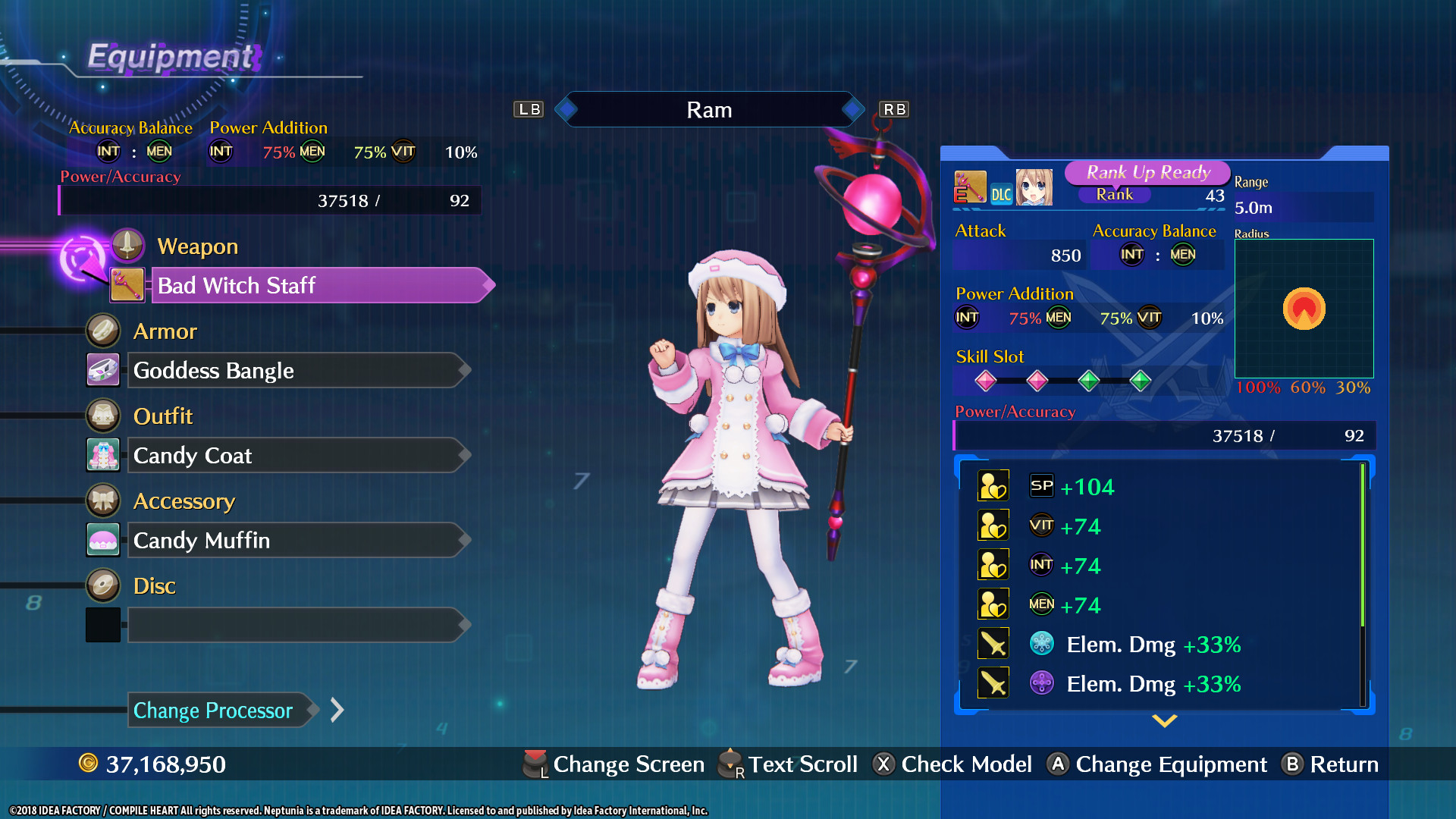 Megadimension Neptunia VIIR - 4 Goddesses Online Magician Weapon Set di ...