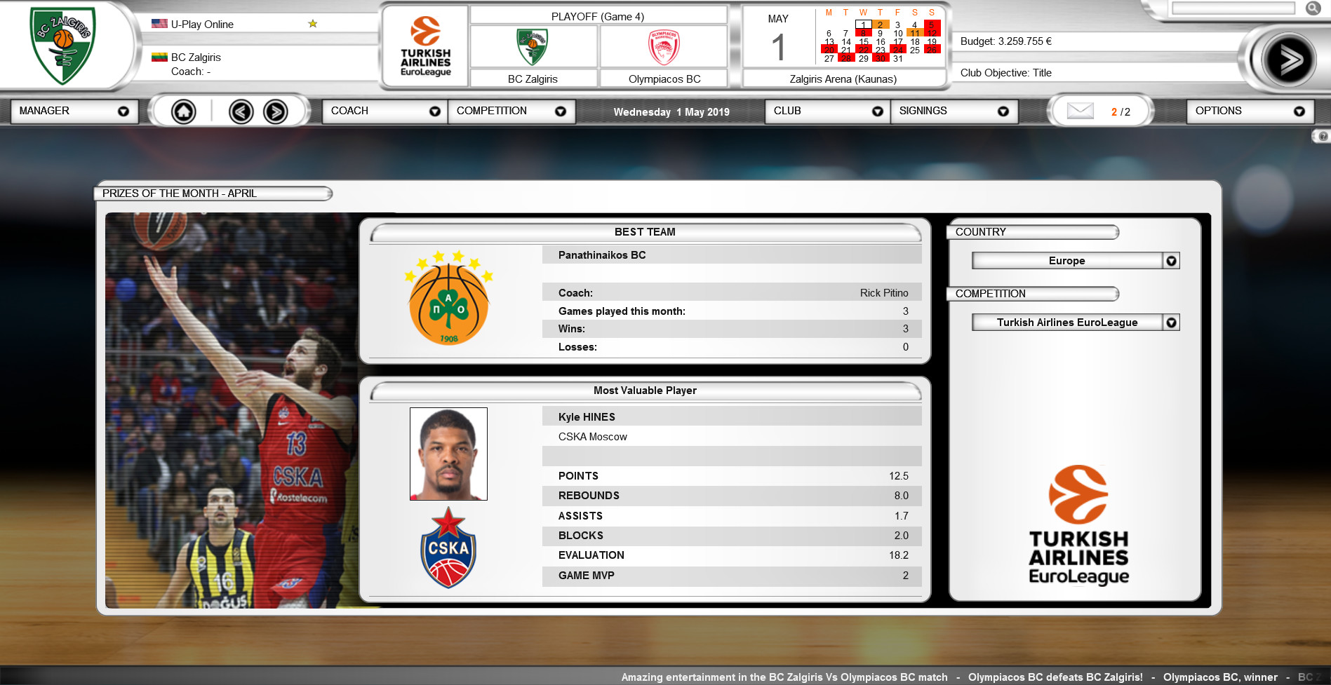 International Basketball Manager on Steam