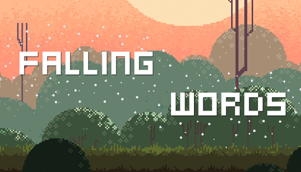 Falling words on Steam