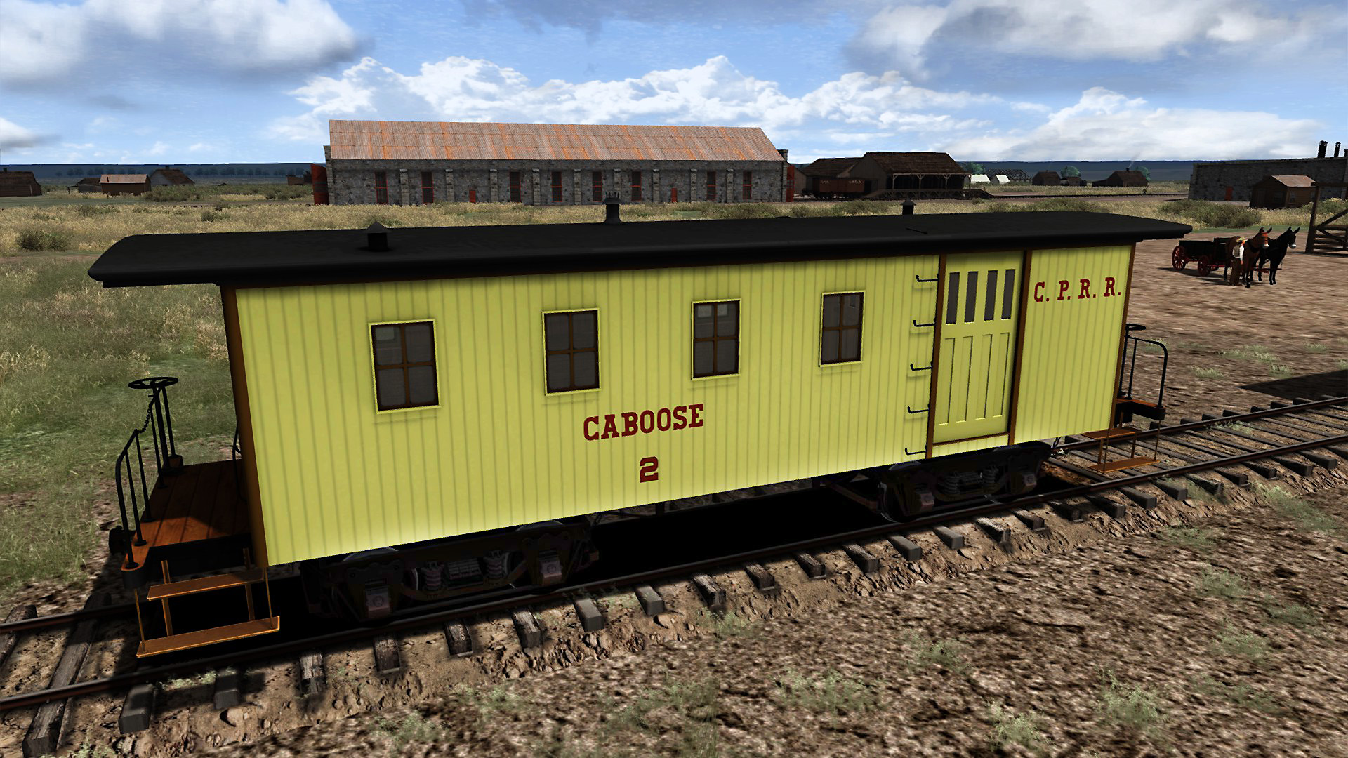 Train Simulator: CPRR 4-6-0 Buffalo Steam Loco Add-On on Steam