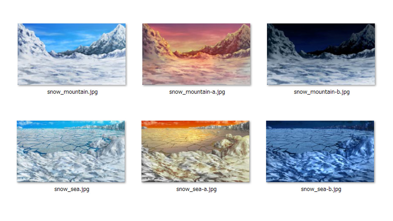 SRPG Studio Snow Background on Steam