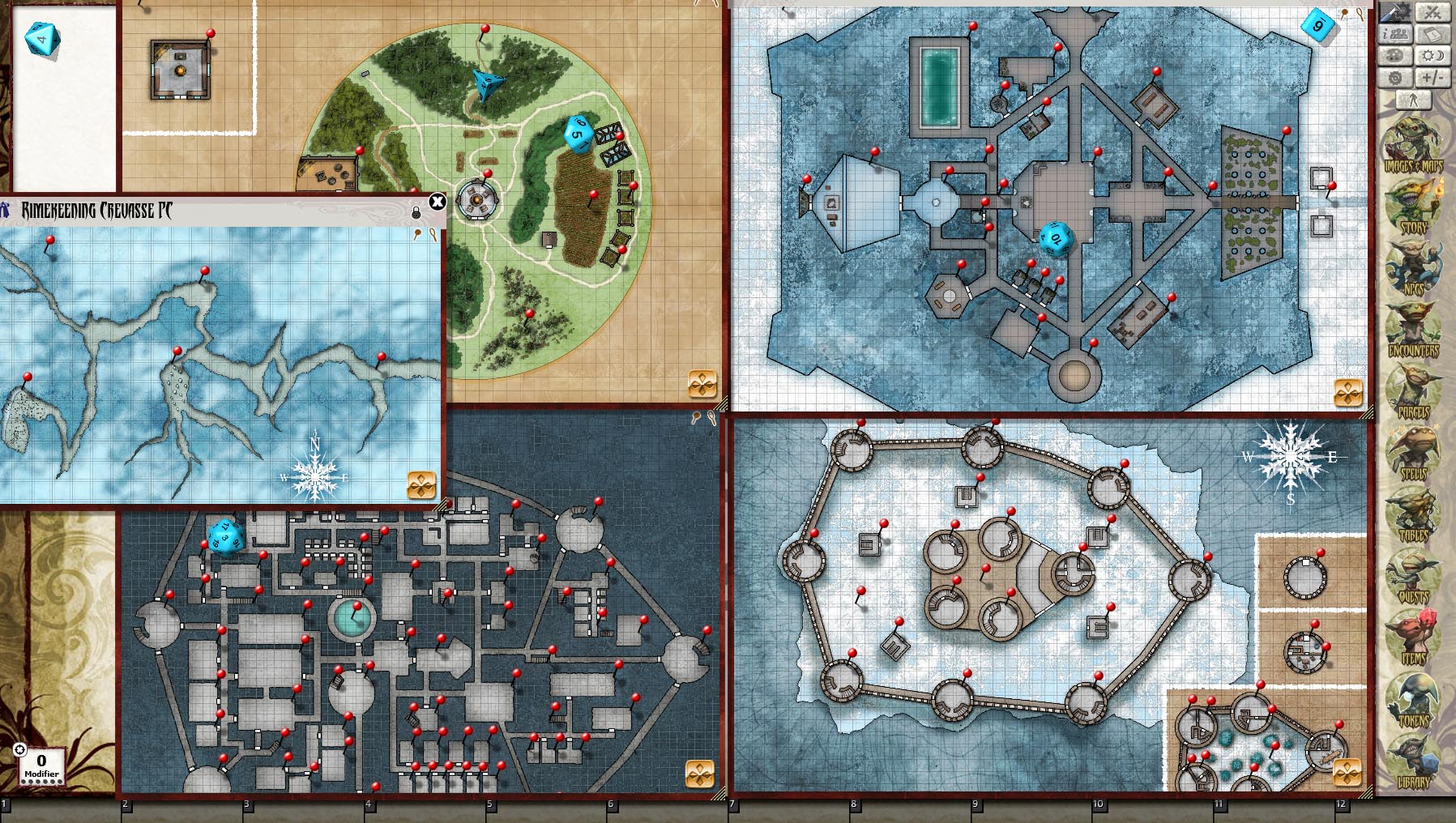 Fantasy Grounds - Pathfinder RPG - Reign of Winter AP 4: The Frozen ...