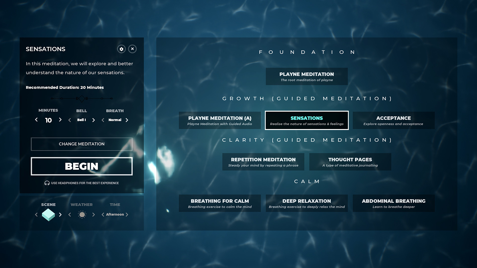 PLAYNE : The Meditation Game on Steam